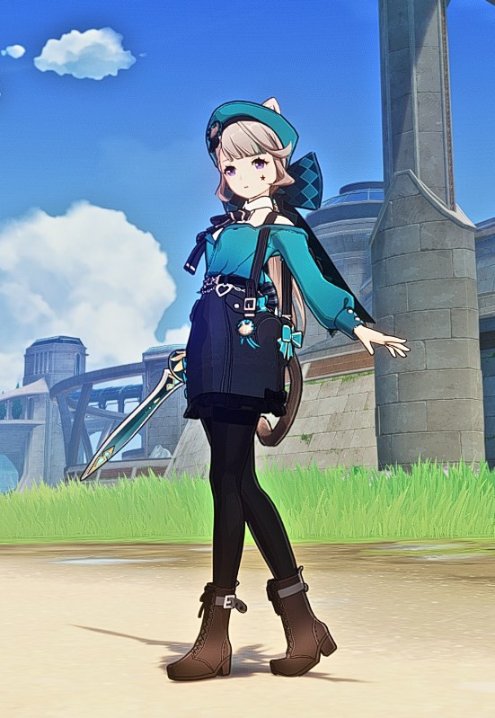 Lynette Casual Mod for Genshin Impact | GI Mods