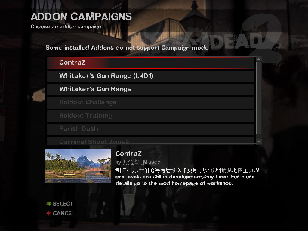 Left 4 Dead 2 - ContraZ Custom Campaign Mod Mod for Left 4 Dead 2 ...