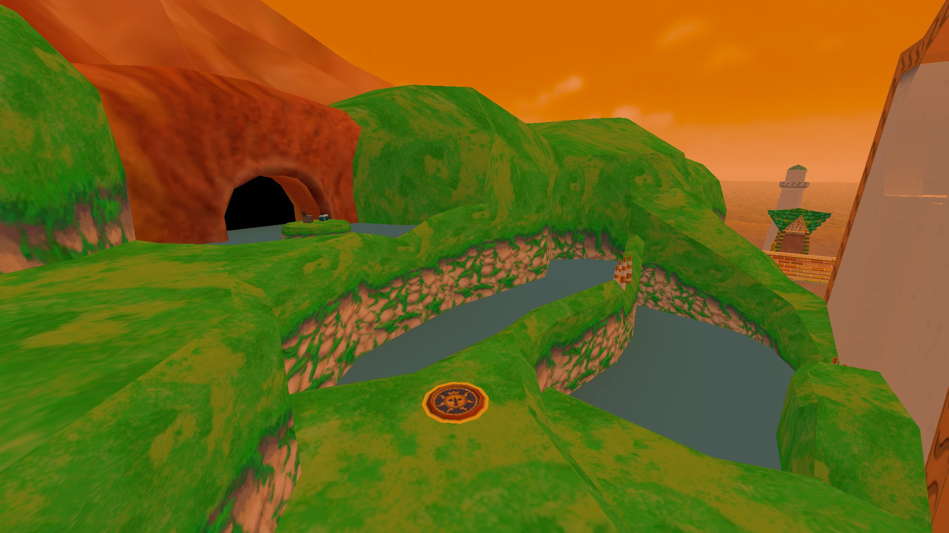 Delfino Plaza (Sunset) [Re-upload] Mod for Team Fortress 2 | TF2 Mods