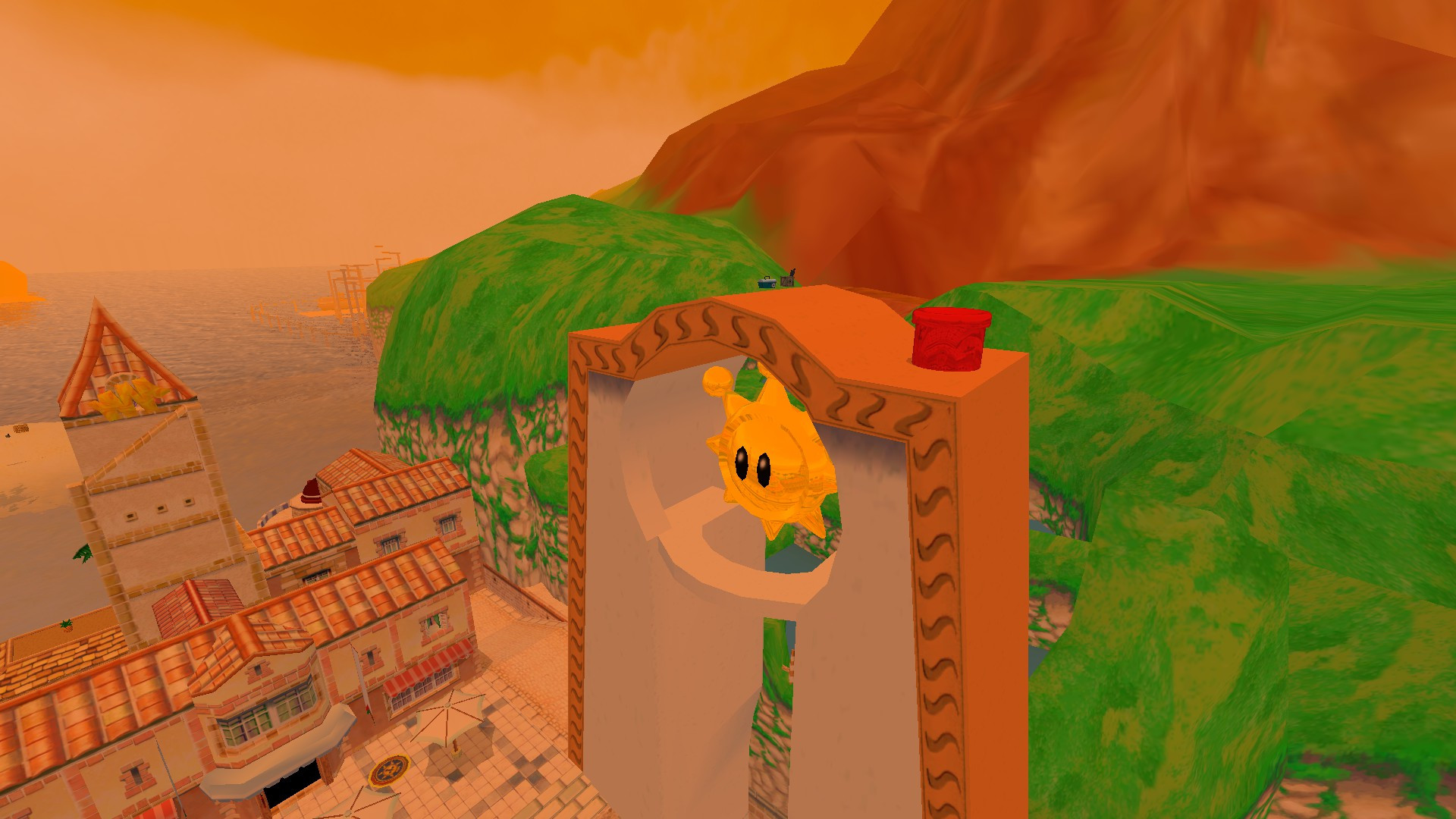 Delfino Plaza (Sunset) [Re-upload] Mod for Team Fortress 2 | TF2 Mods