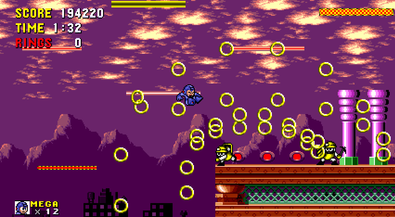 Mega Man Forever Mod for Sonic the Hedgehog Forever | S1F Mods