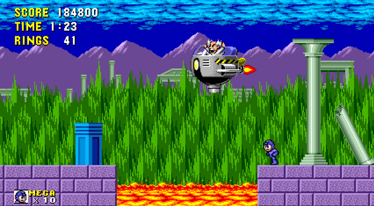 Mega Man Forever Mod for Sonic the Hedgehog Forever | S1F Mods