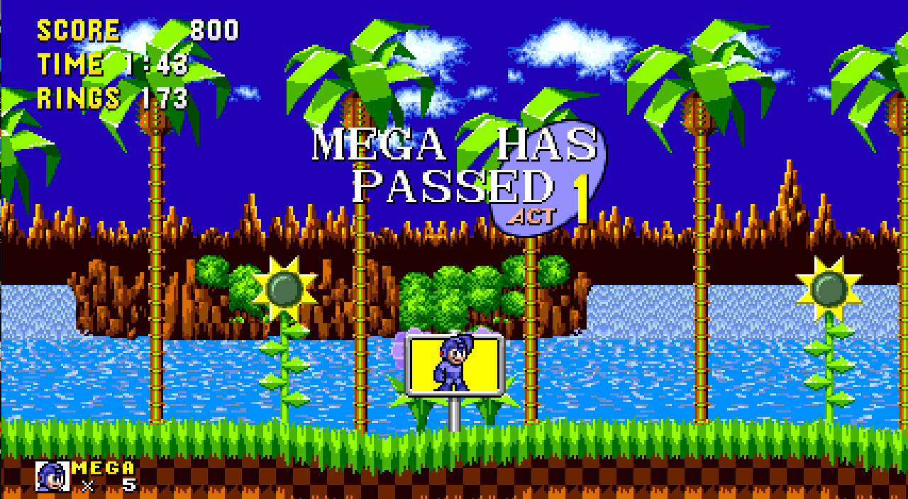 Mega Man Forever Mod for Sonic the Hedgehog Forever | S1F Mods