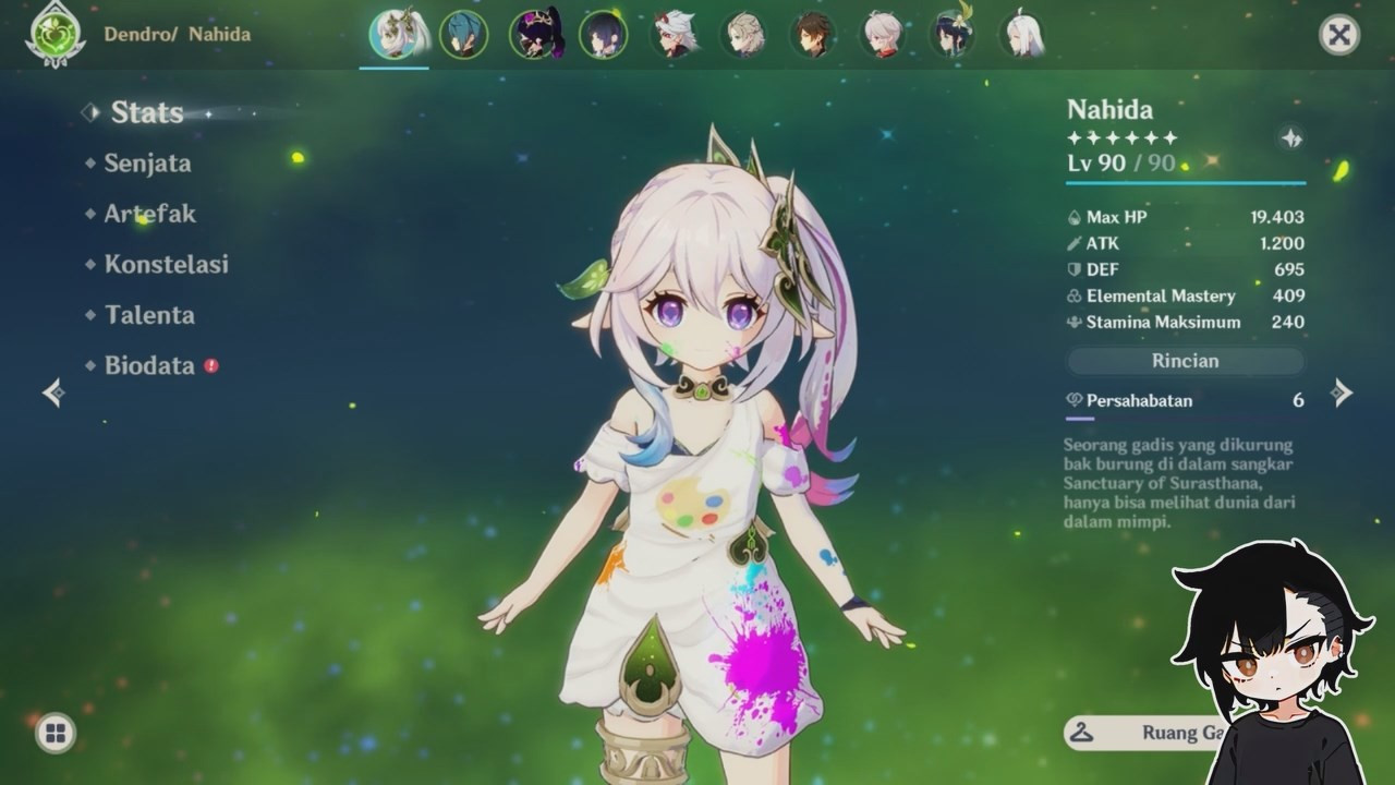 Nahida Artist (Airani Iofifteen) Mod for Genshin Impact | GI Mods