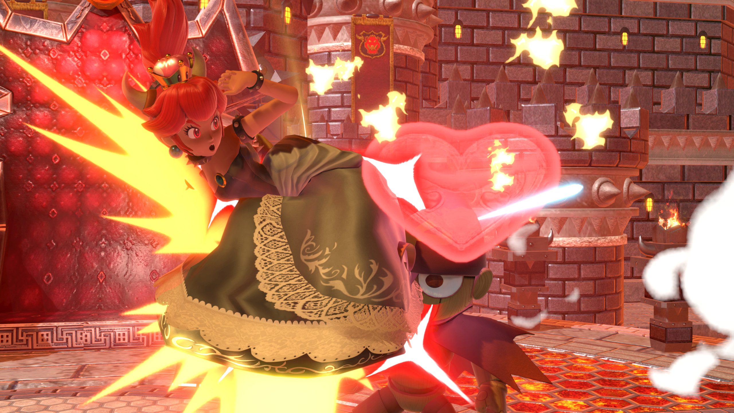 Ultimate-Styled Bowsette (Peach) Mod for Super Smash Bros. Ultimate ...