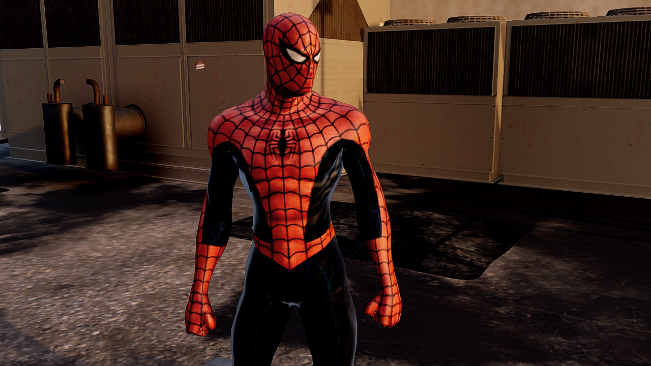 Web Of Shadows Red Suit (SLOT) Mod for Marvel's Spider-Man: Remastered ...