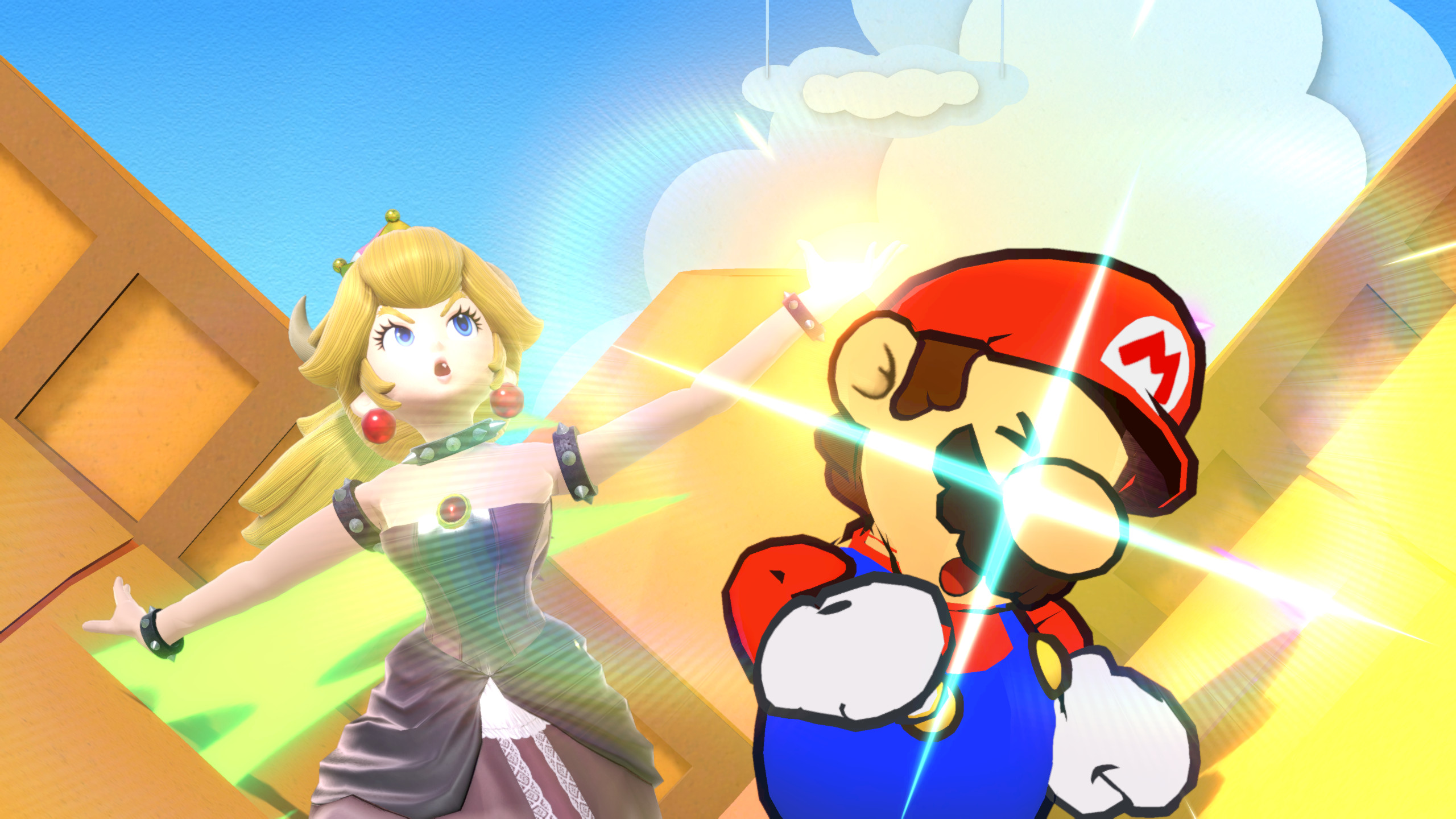 Ultimate-Styled Bowsette (Peach) Mod for Super Smash Bros. Ultimate ...