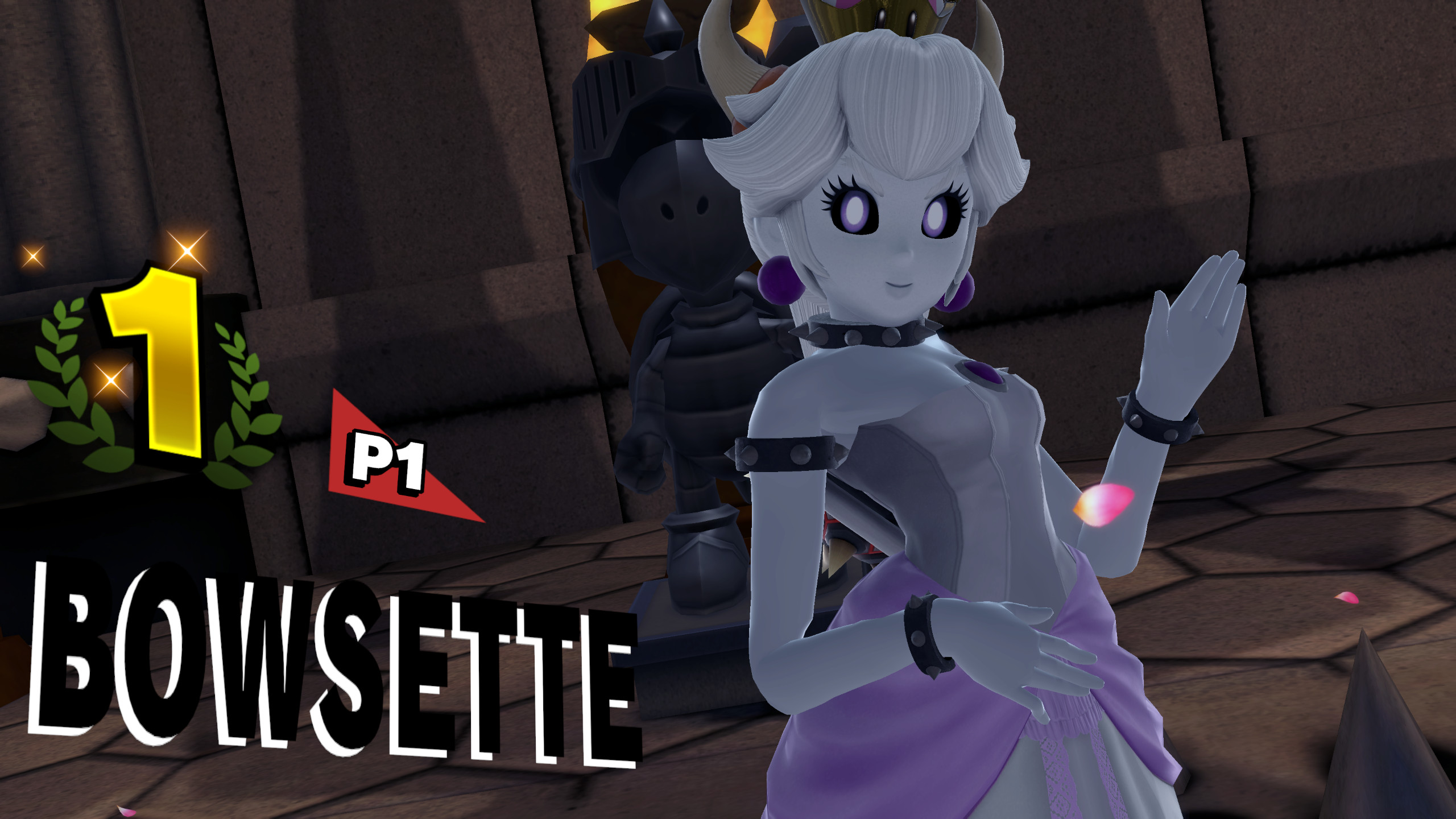 Ultimate-Styled Bowsette (Peach) Mod for Super Smash Bros. Ultimate ...