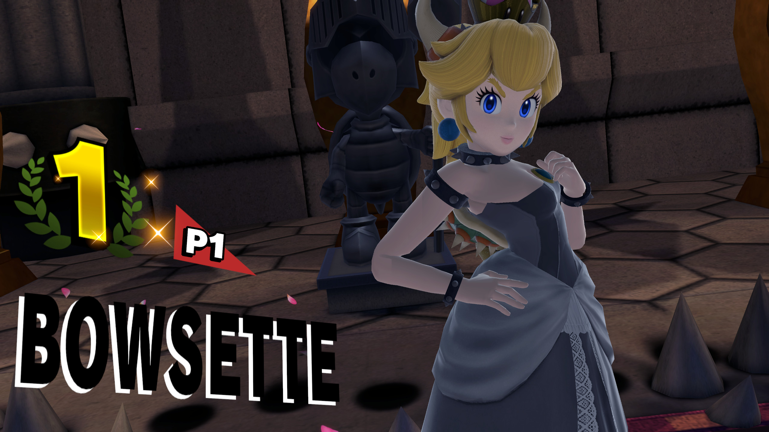 Ultimate-Styled Bowsette (Peach) Mod for Super Smash Bros. Ultimate ...