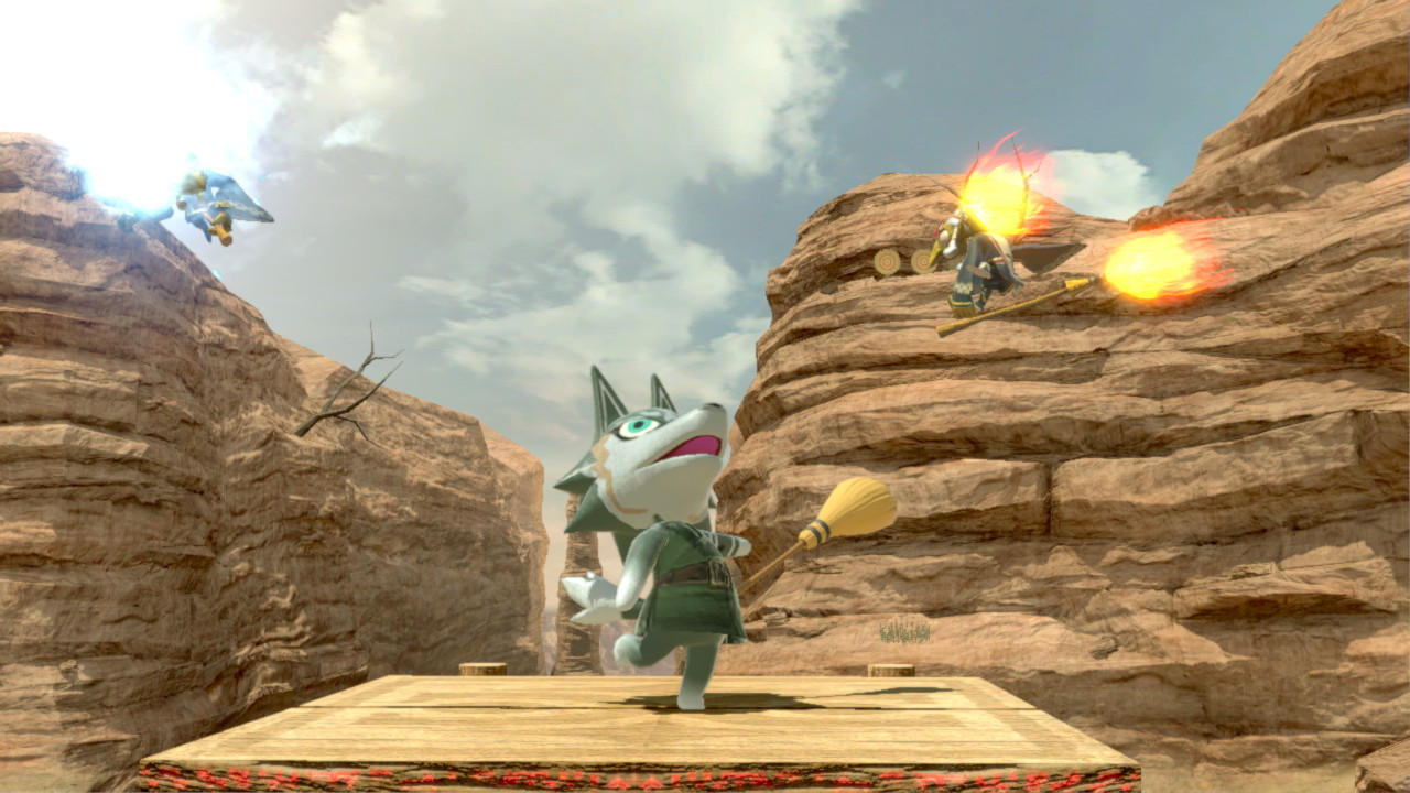 Villager Wolf Link Mod for Super Smash Bros. Ultimate | SSBU Mods