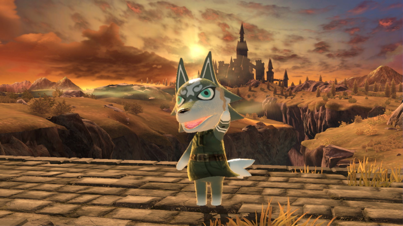 Villager Wolf Link Mod for Super Smash Bros. Ultimate | SSBU Mods