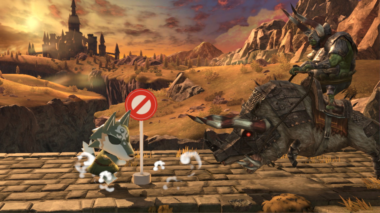 Villager Wolf Link Mod for Super Smash Bros. Ultimate | SSBU Mods