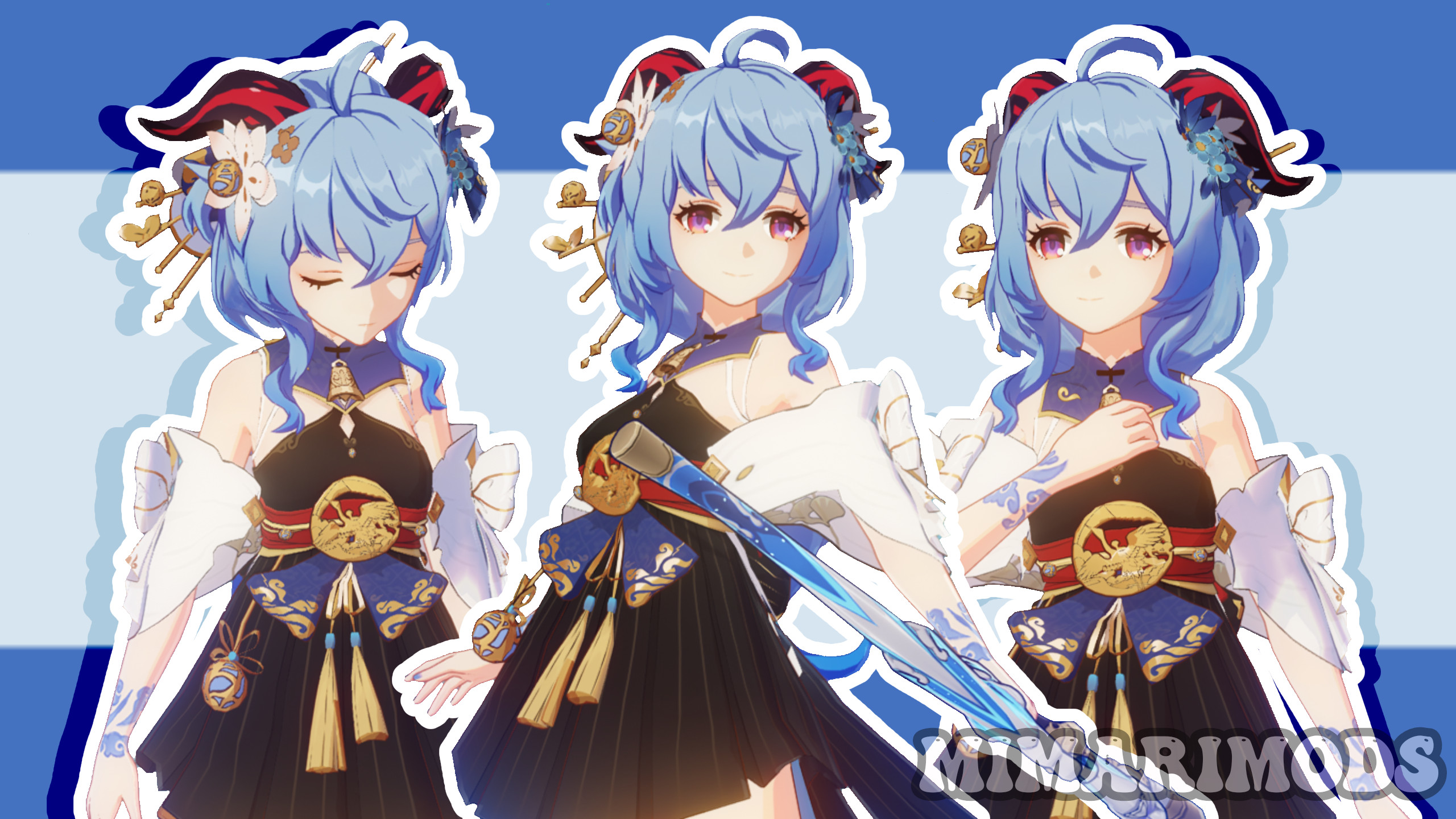 Ganyu Orchid Night Mod for Genshin Impact | GI Mods