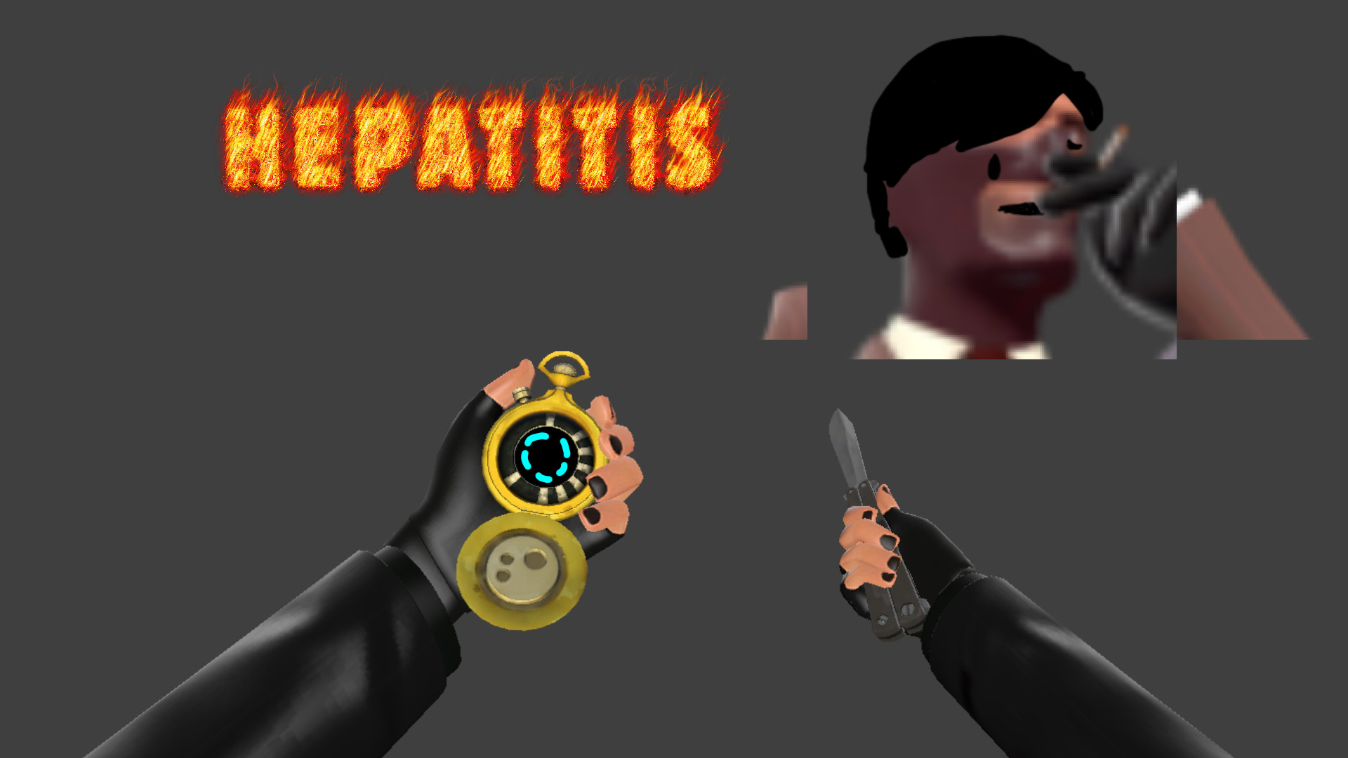 edgy emo spy arms (casual compatible) Mod for Team Fortress 2 | TF2 Mods