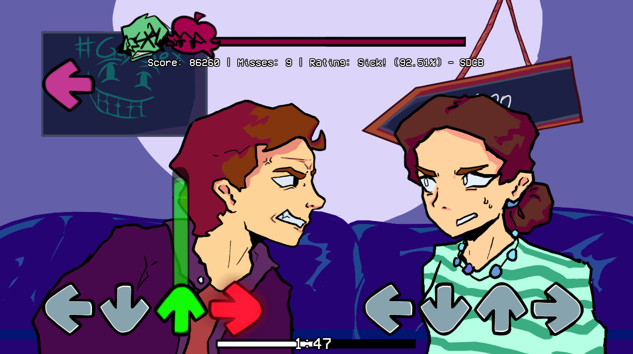 Lore -Goodbye Mix- Charted Mod for Friday Night Funkin' | FNF Mods