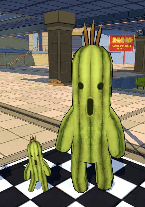 Cactuar Mod for Bomb Rush Cyberfunk | BRC Mods