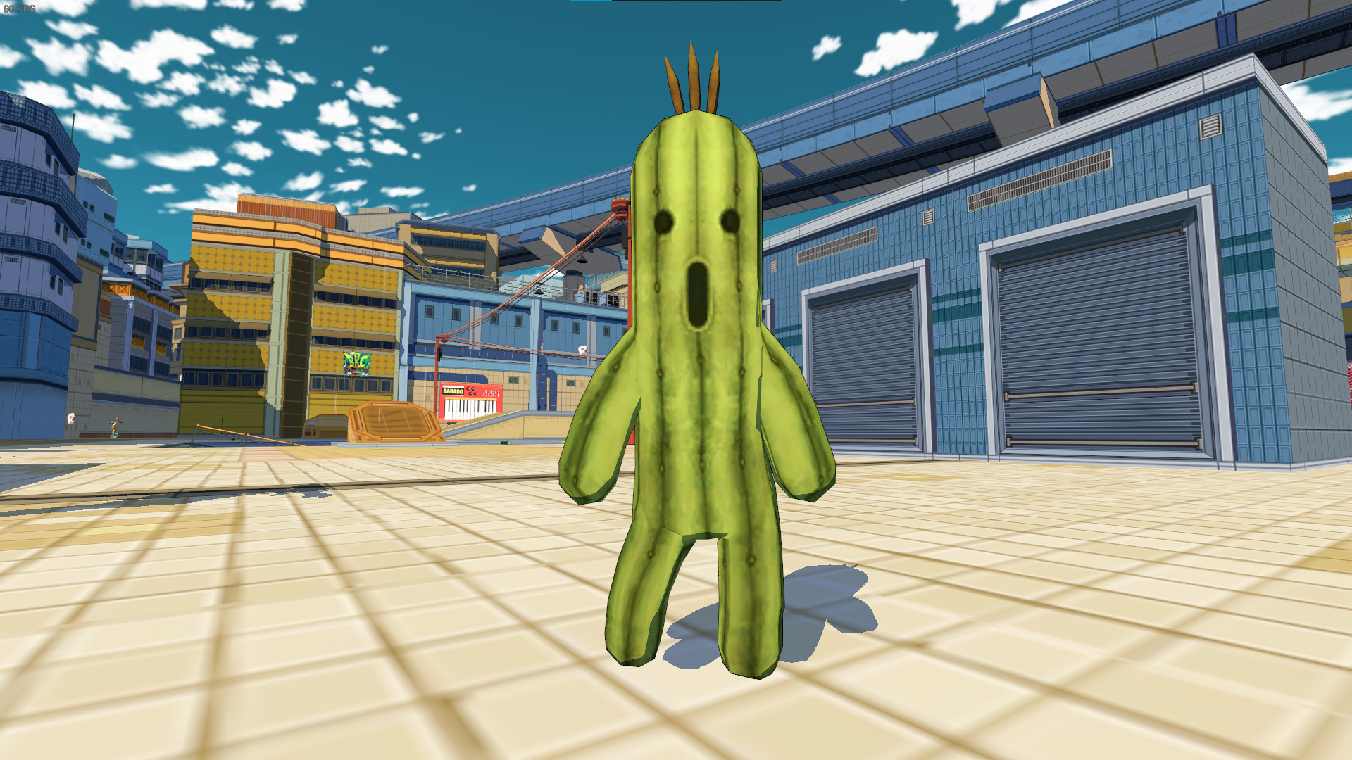 Cactuar Mod for Bomb Rush Cyberfunk | BRC Mods