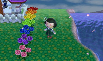 Light green roses Mod for Animal Crossing: New Leaf | AC:NL Mods