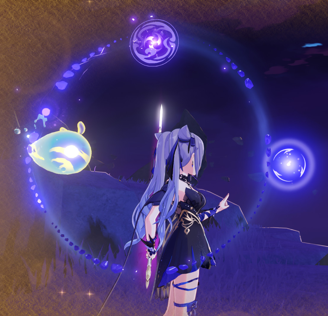 Elemental Raiden Ring + Archon's Custom Design Mod for Genshin Impact ...