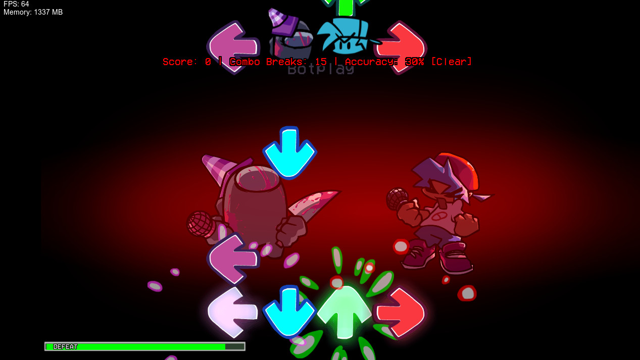 DEFEAT Termination MIX V1.5 Mod for Friday Night Funkin' | FNF Mods