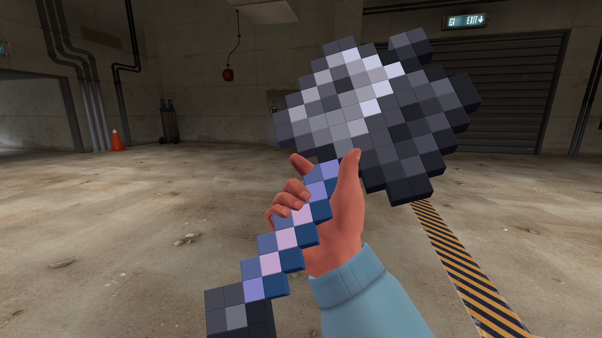 Minecraft Mace Mod for Team Fortress 2 | TF2 Mods
