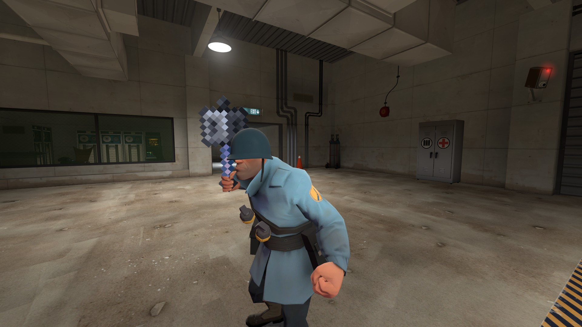 Minecraft Mace Mod for Team Fortress 2 | TF2 Mods