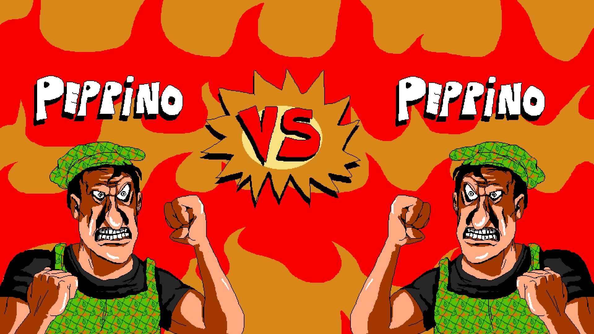 Peppino's Pizza, Peppino Over Fake Peppino Rebaked Mod for Pizza Tower ...