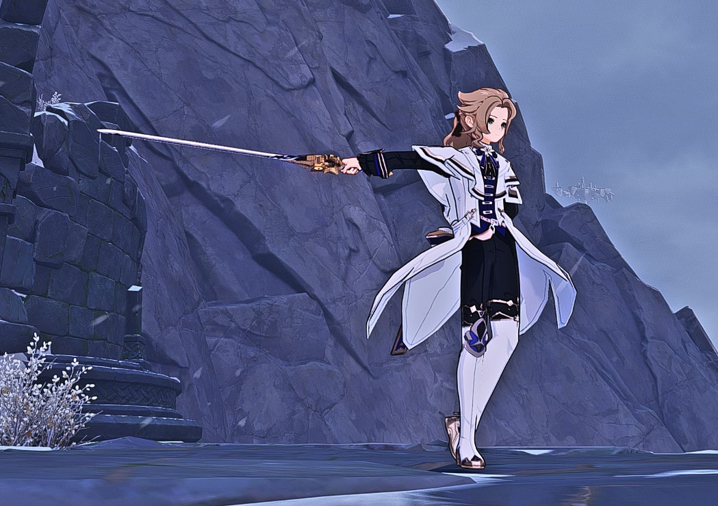 Flowery Albedo Mod for Genshin Impact | GI Mods