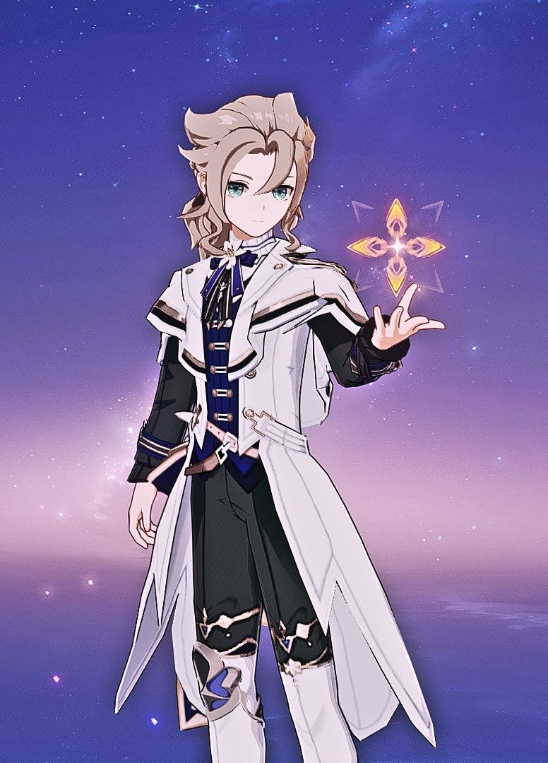 Flowery Albedo Mod for Genshin Impact | GI Mods