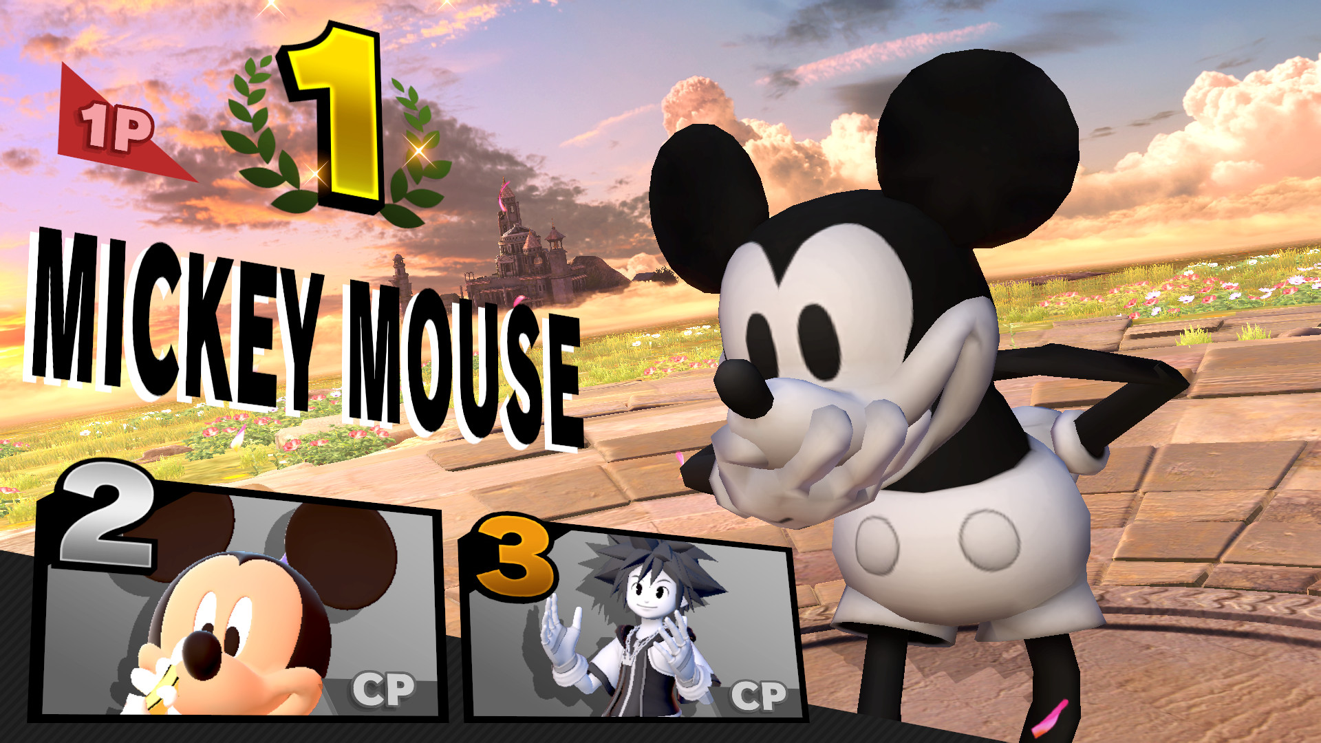 Mickey Mouse (Steamboat Willie) Mod for Super Smash Bros. Ultimate ...