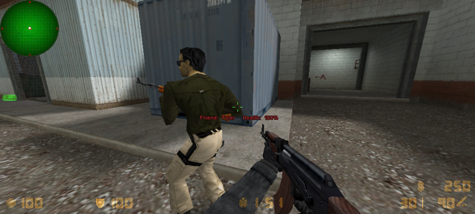 Leet default retexture Mod for Counter-Strike 1.6 | CS1.6 Mods