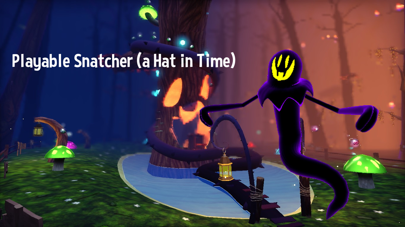 Snatcher (A Hat in Time) Mod for Bomb Rush Cyberfunk | BRC Mods