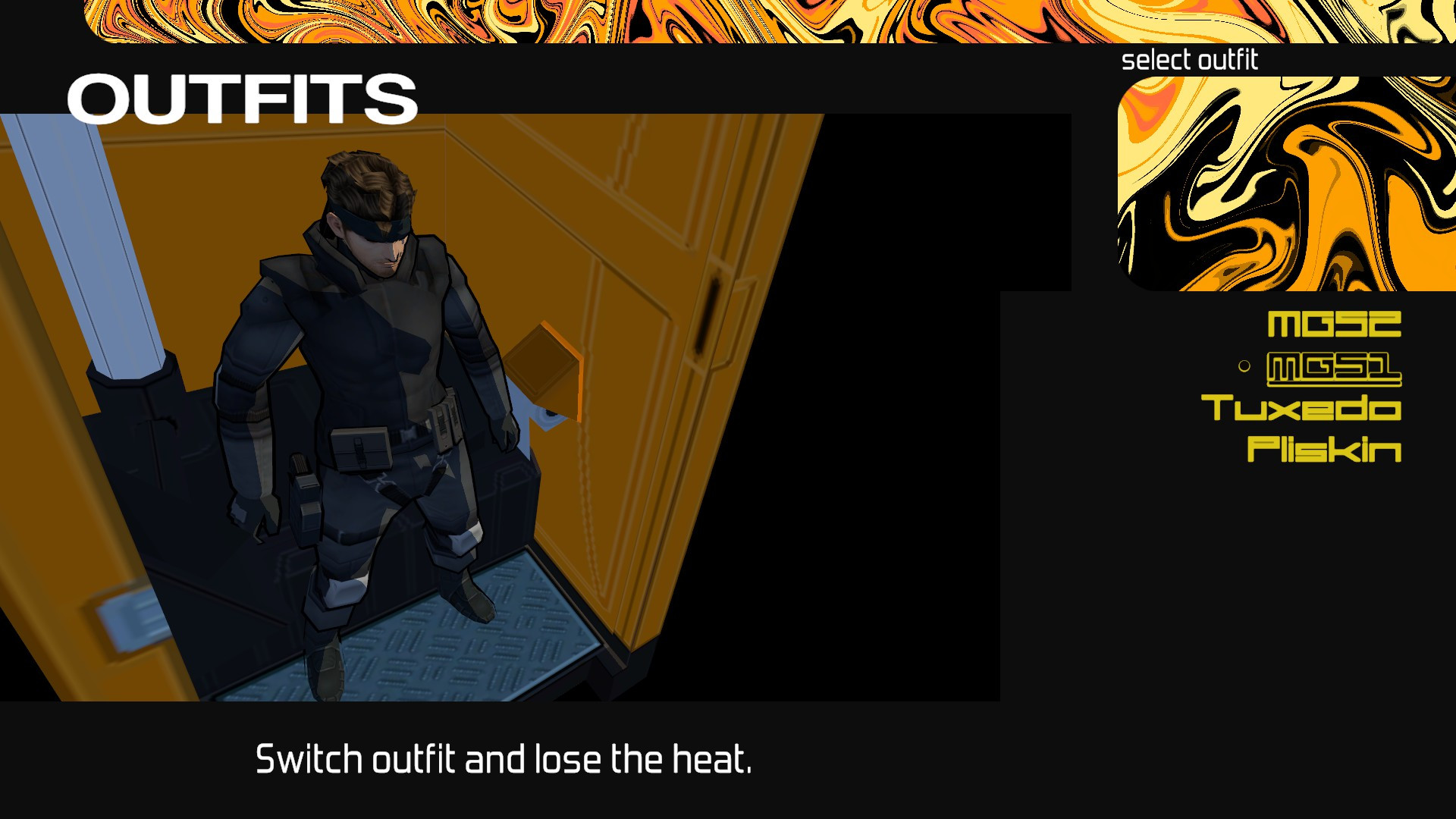 Solid Snake (MGS2) Mod for Bomb Rush Cyberfunk | BRC Mods