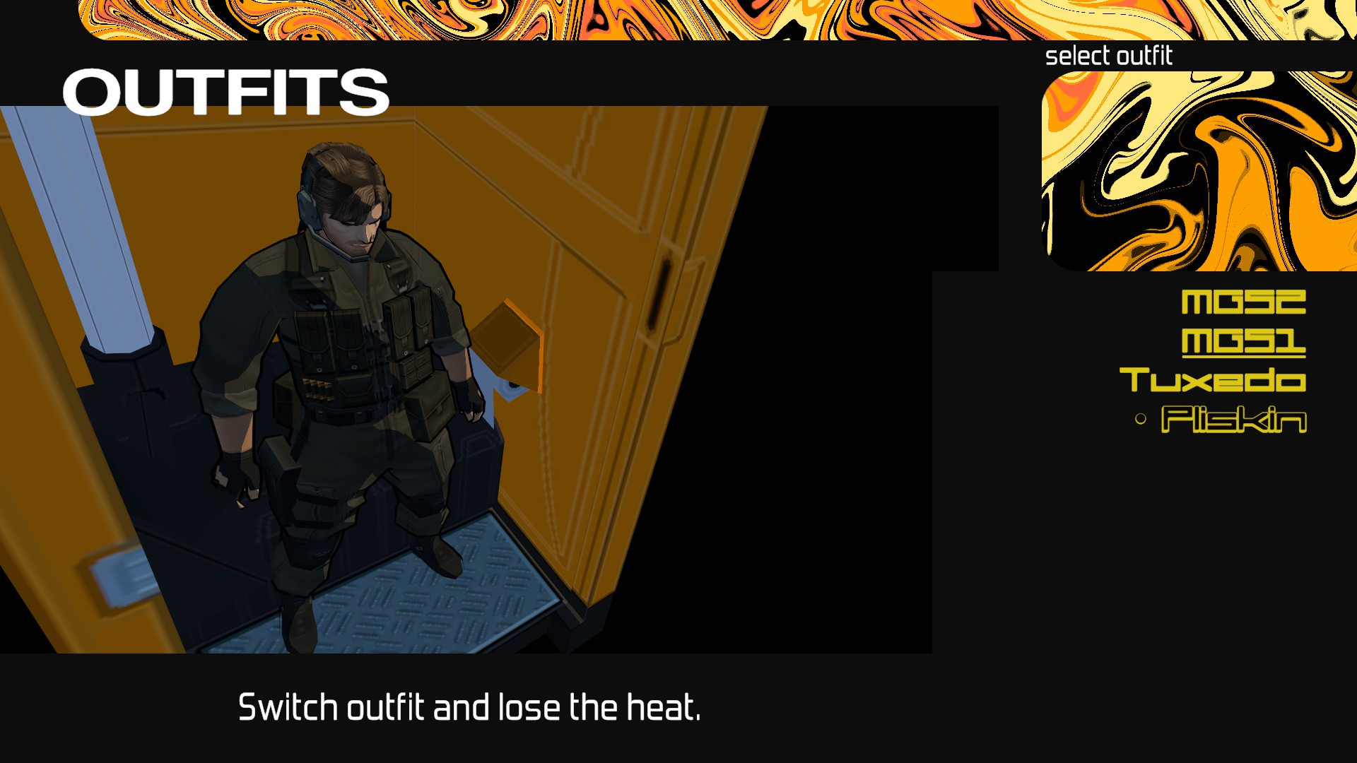 Solid Snake (MGS2) Mod for Bomb Rush Cyberfunk | BRC Mods