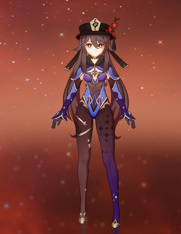 Hutao with Mona butt :3 Mod for Genshin Impact | GI Mods