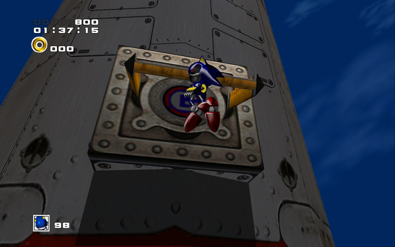 SA1 Dreamcast Metal Sonic Textures Mod for Sonic Adventure 2 | SA2 Mods