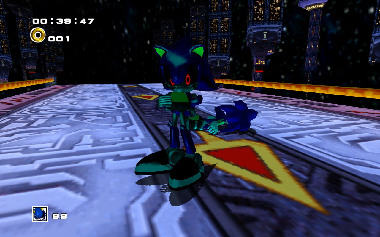 SA1 Dreamcast Metal Sonic Textures Mod for Sonic Adventure 2 | SA2 Mods