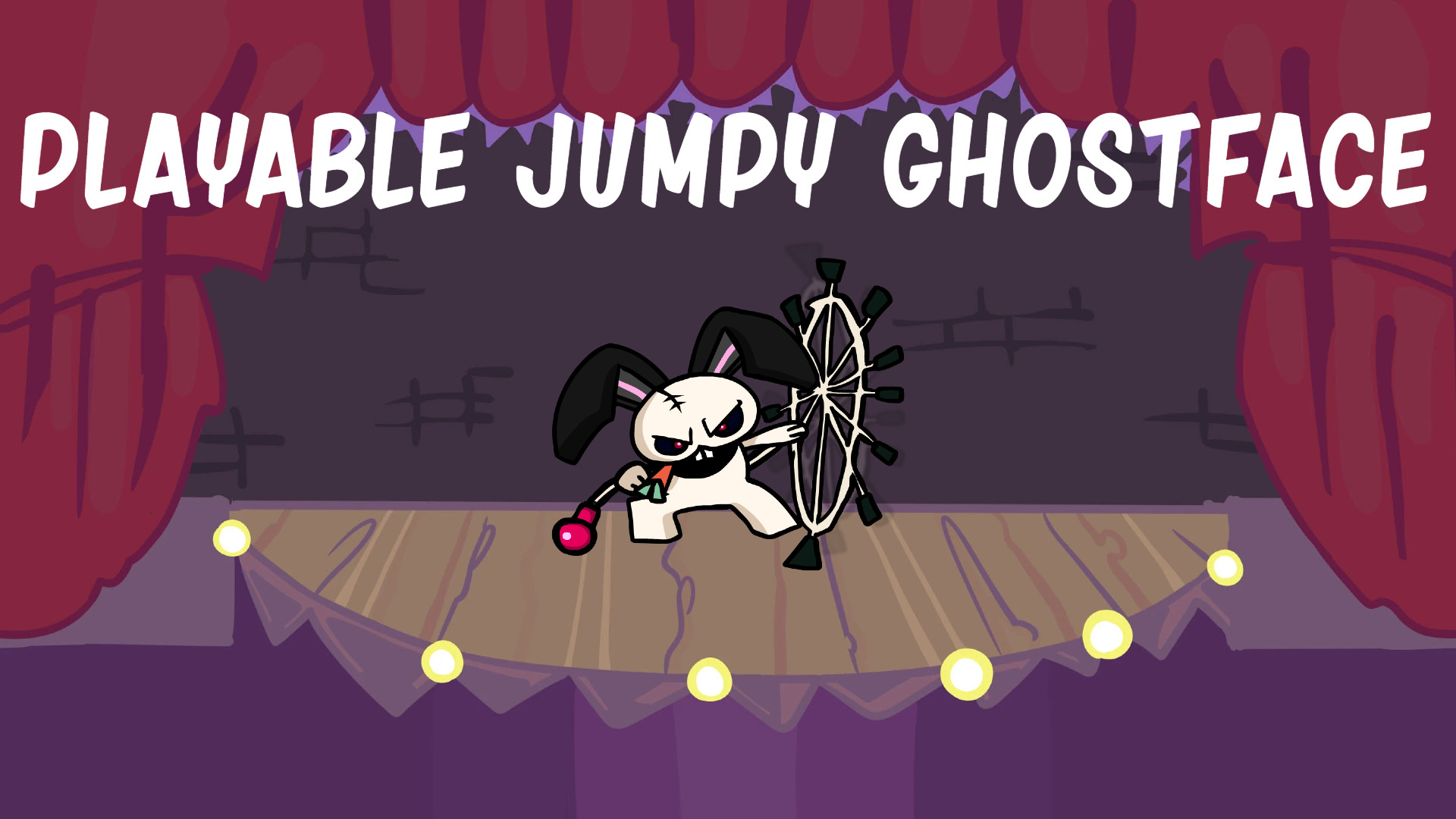 Playable Jumpy Ghostface Mod for Friday Night Funkin' | FNF Mods