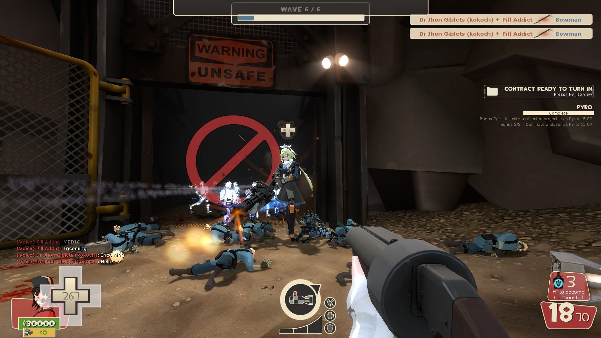 Azumanga Fortress - METAL UNION Mod for Team Fortress 2 | TF2 Mods