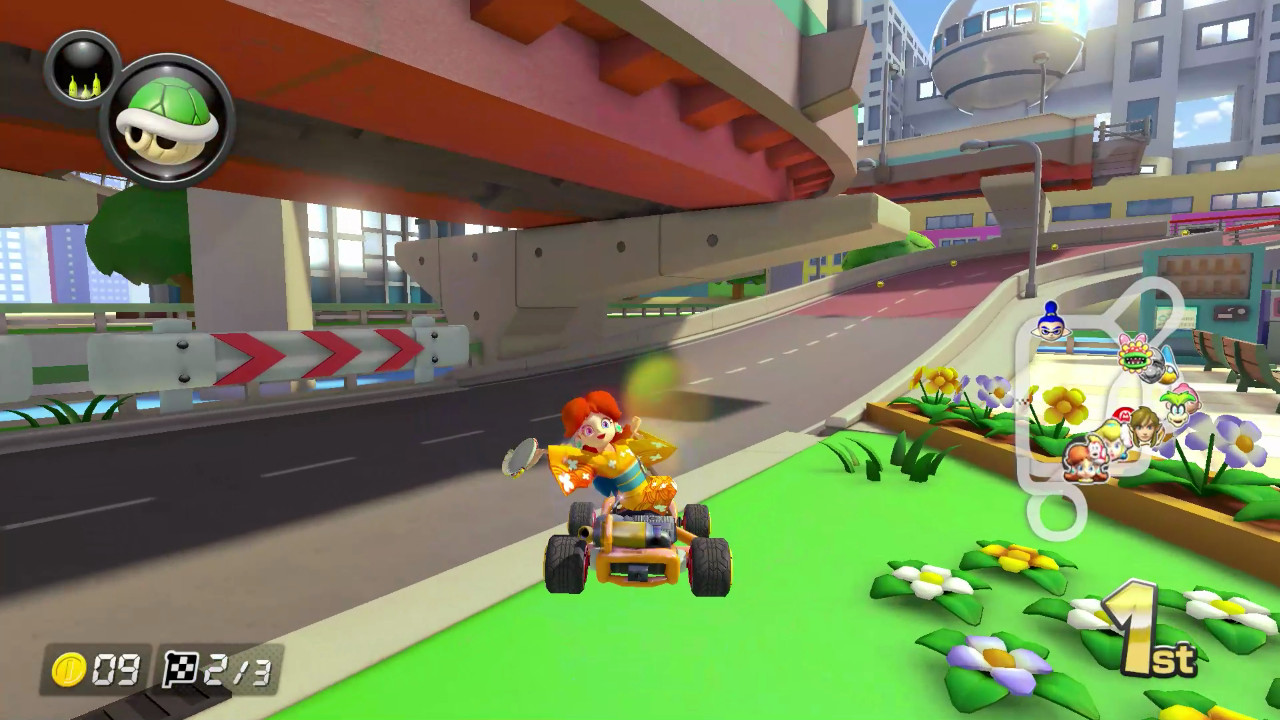 Peach (Yukata) & Daisy (Yukata) with MKT Animation Mod for Mario Kart 8 ...