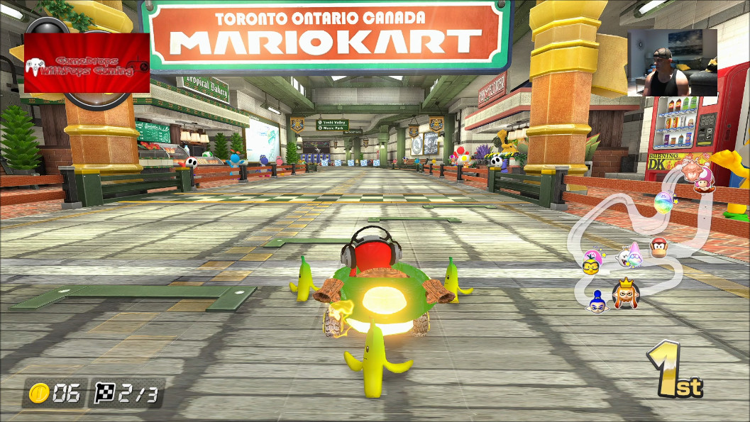 Custom Ultra HD 1-Up Toad Kart MKAGP2 on MK8D mod Mod for Mario Kart 8 ...