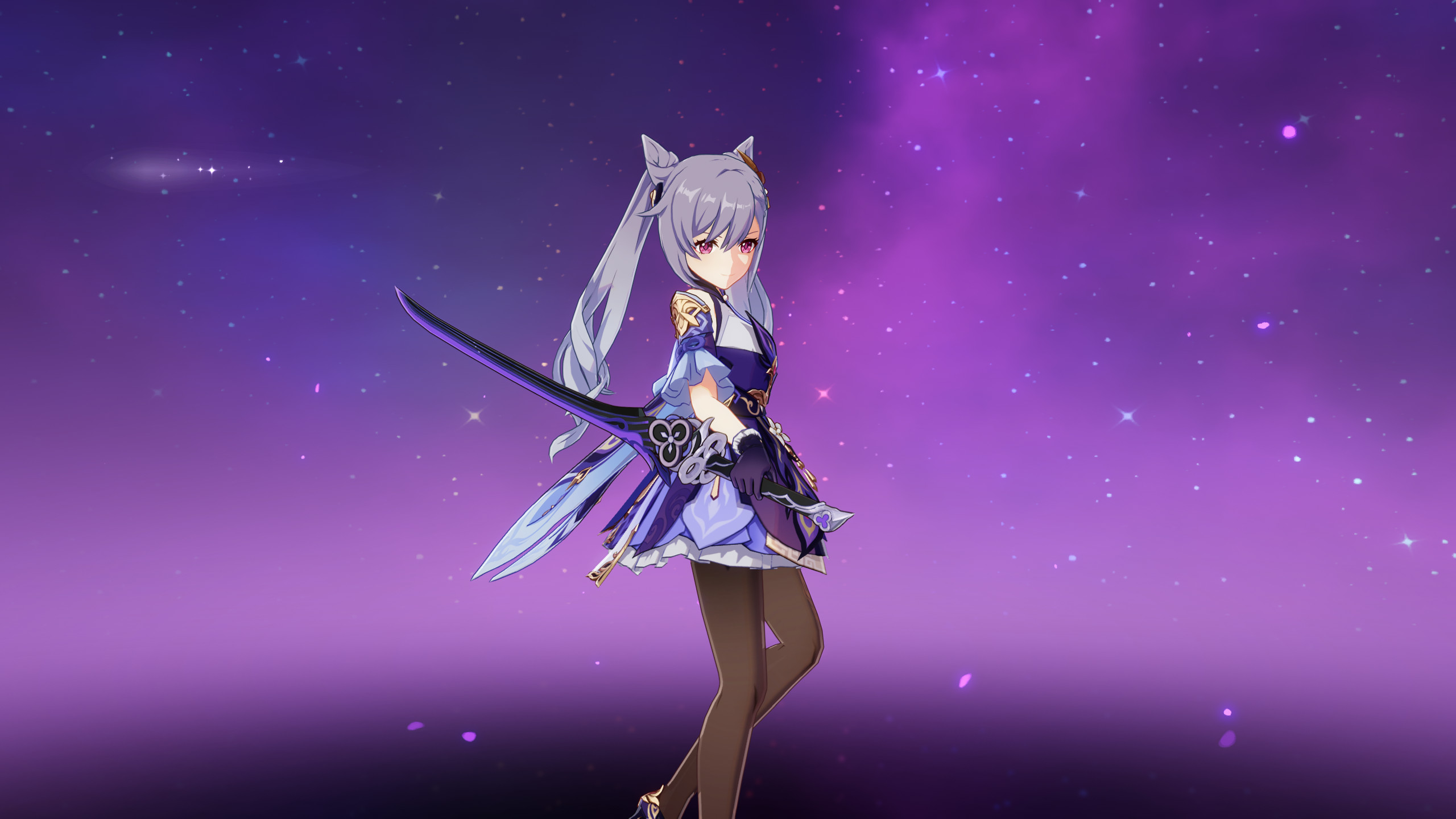 Keqing Uraku Misugiri (+ new green ver) Mod for Genshin Impact | GI Mods