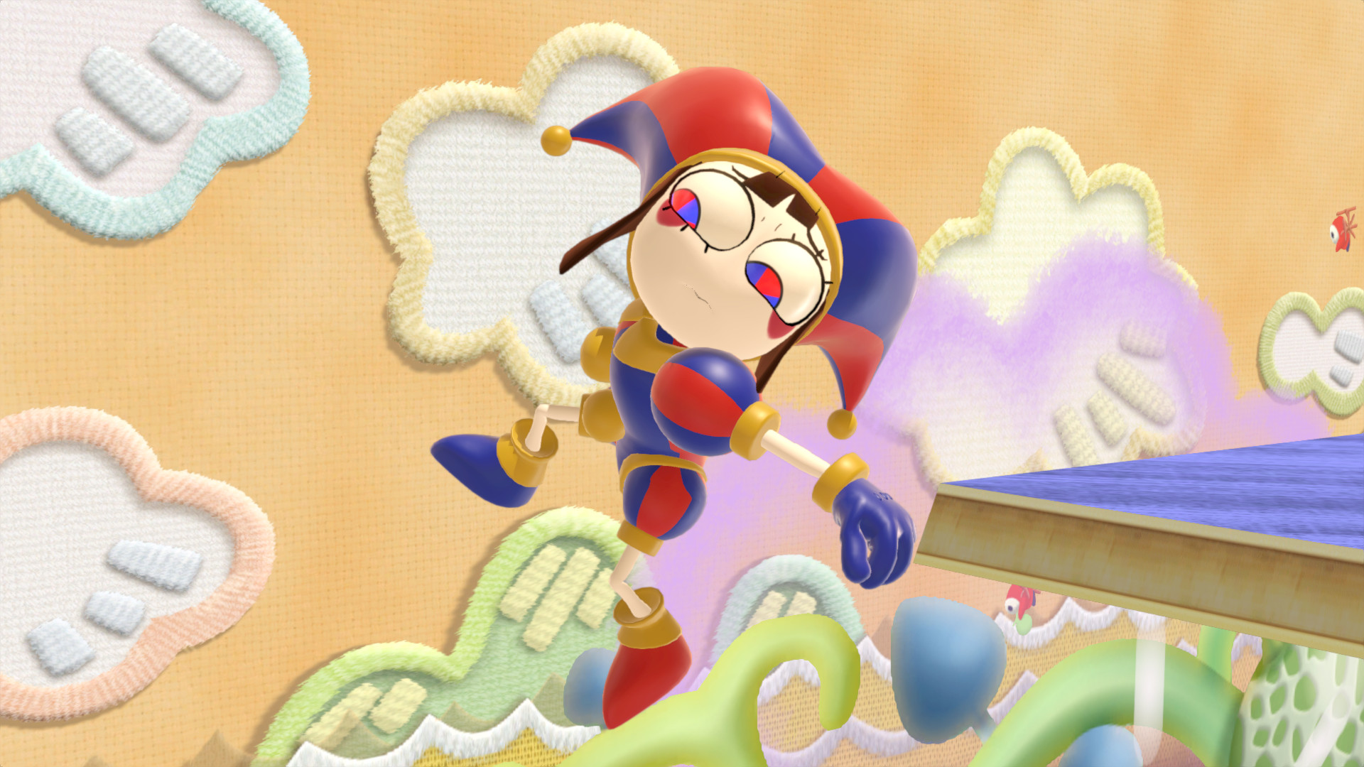 Pomni (The Amazing Digital Circus) Mod for Super Smash Bros. Ultimate ...