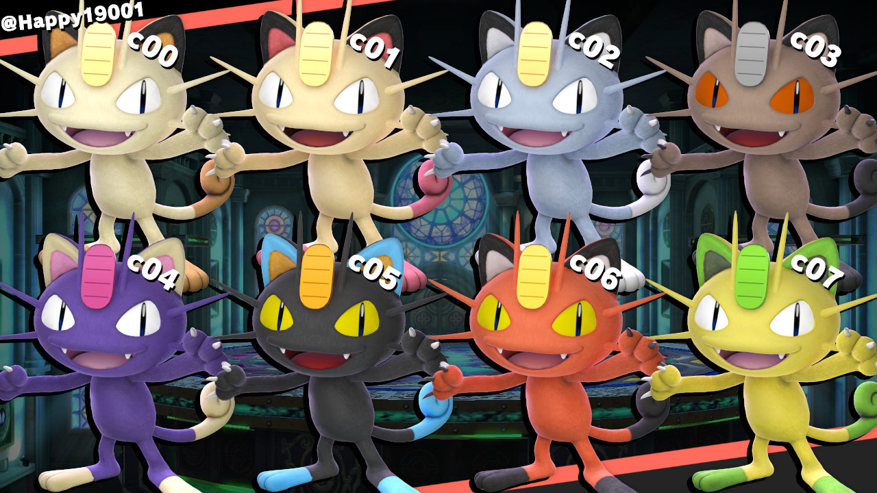 Meowth Mod for Super Smash Bros. Ultimate | SSBU Mods