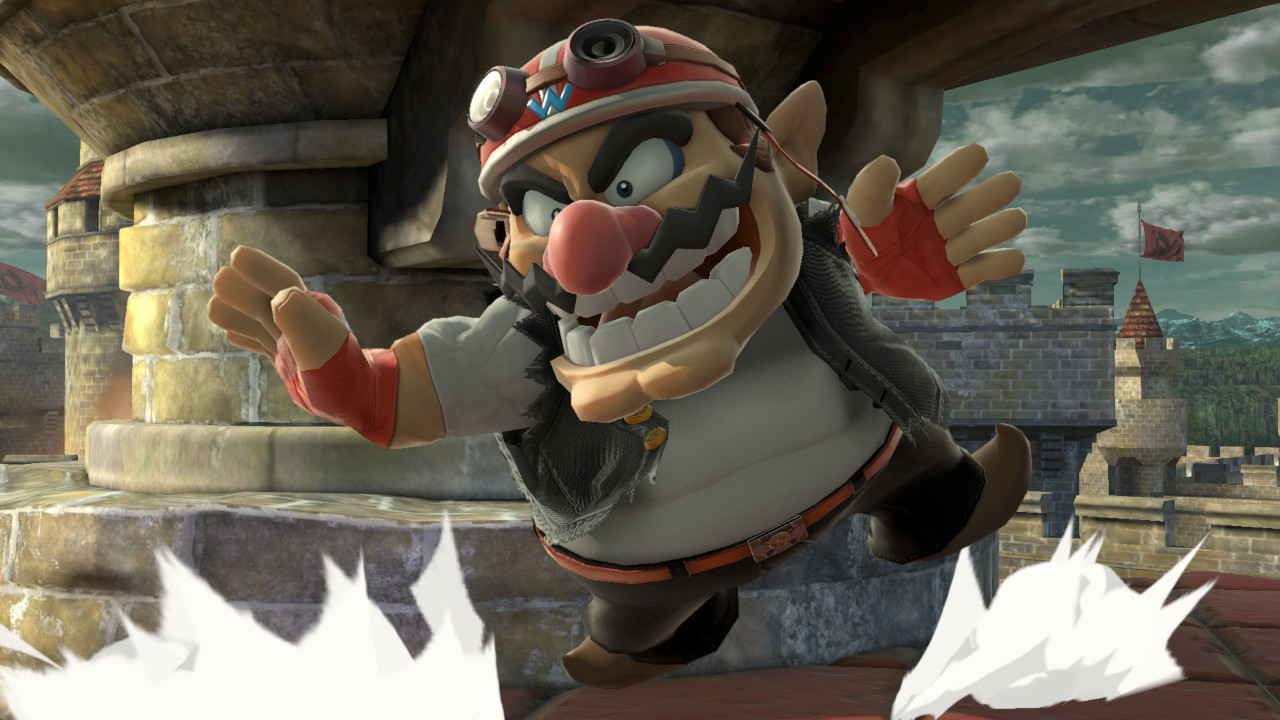 Black/Red Biker Wario (Super Smash Bros. Brawl) Mod for Super Smash ...