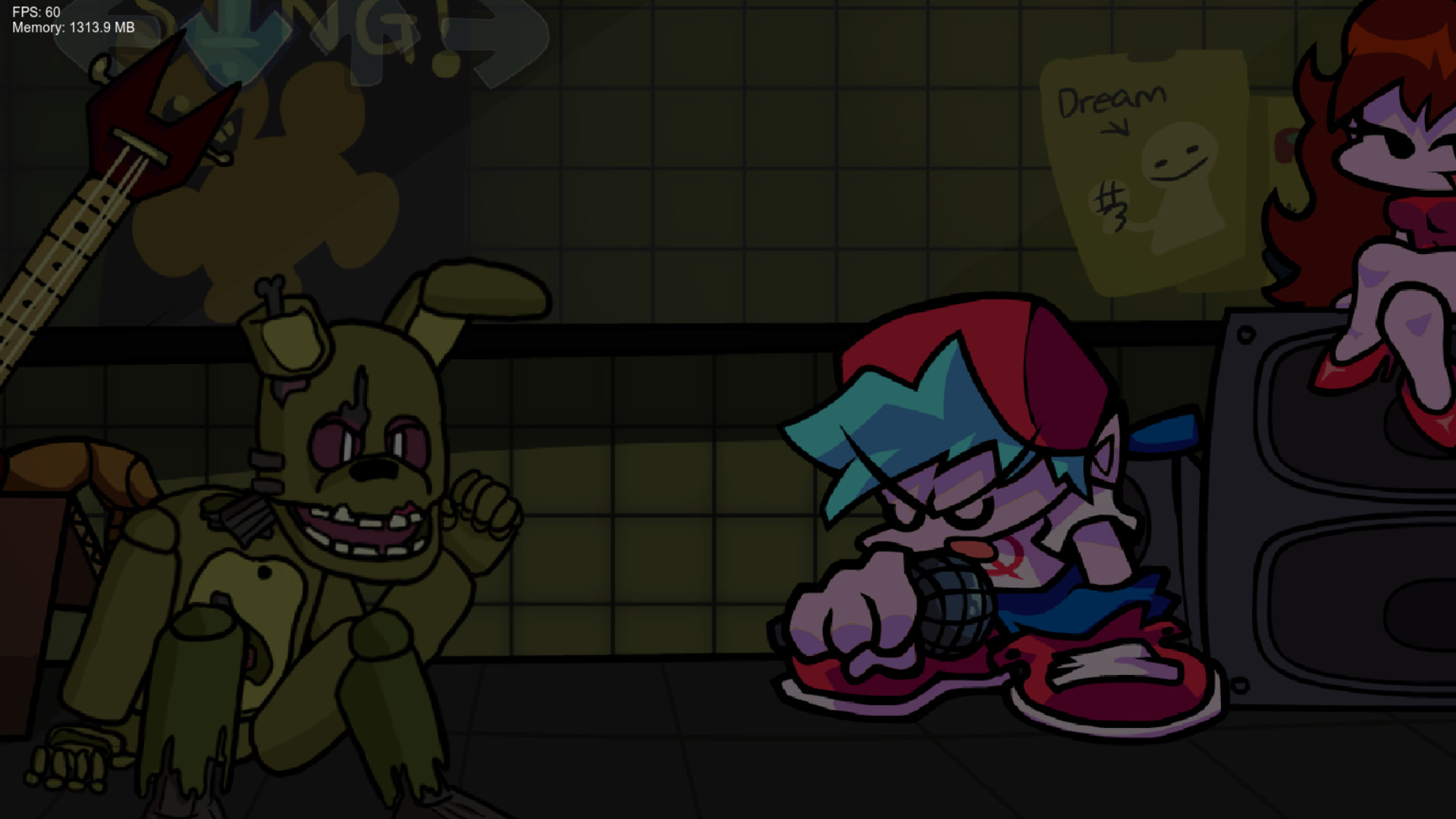The End But Springtrap Sings It Mod for Friday Night Funkin' | FNF Mods