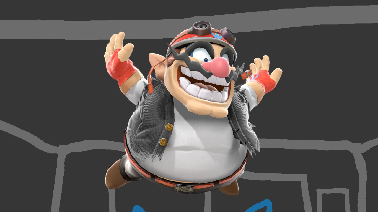 Black/Red Biker Wario (Super Smash Bros. Brawl) Mod for Super Smash ...