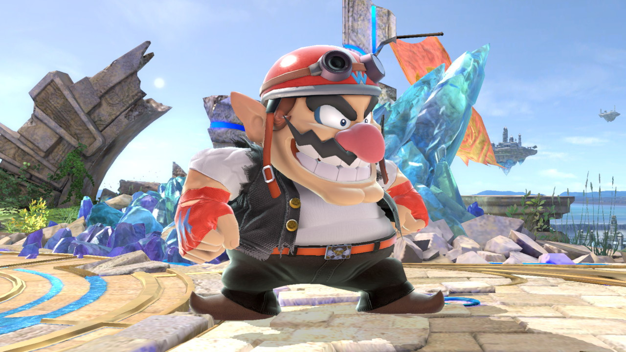 Black/Red Biker Wario (Super Smash Bros. Brawl) Mod for Super Smash ...