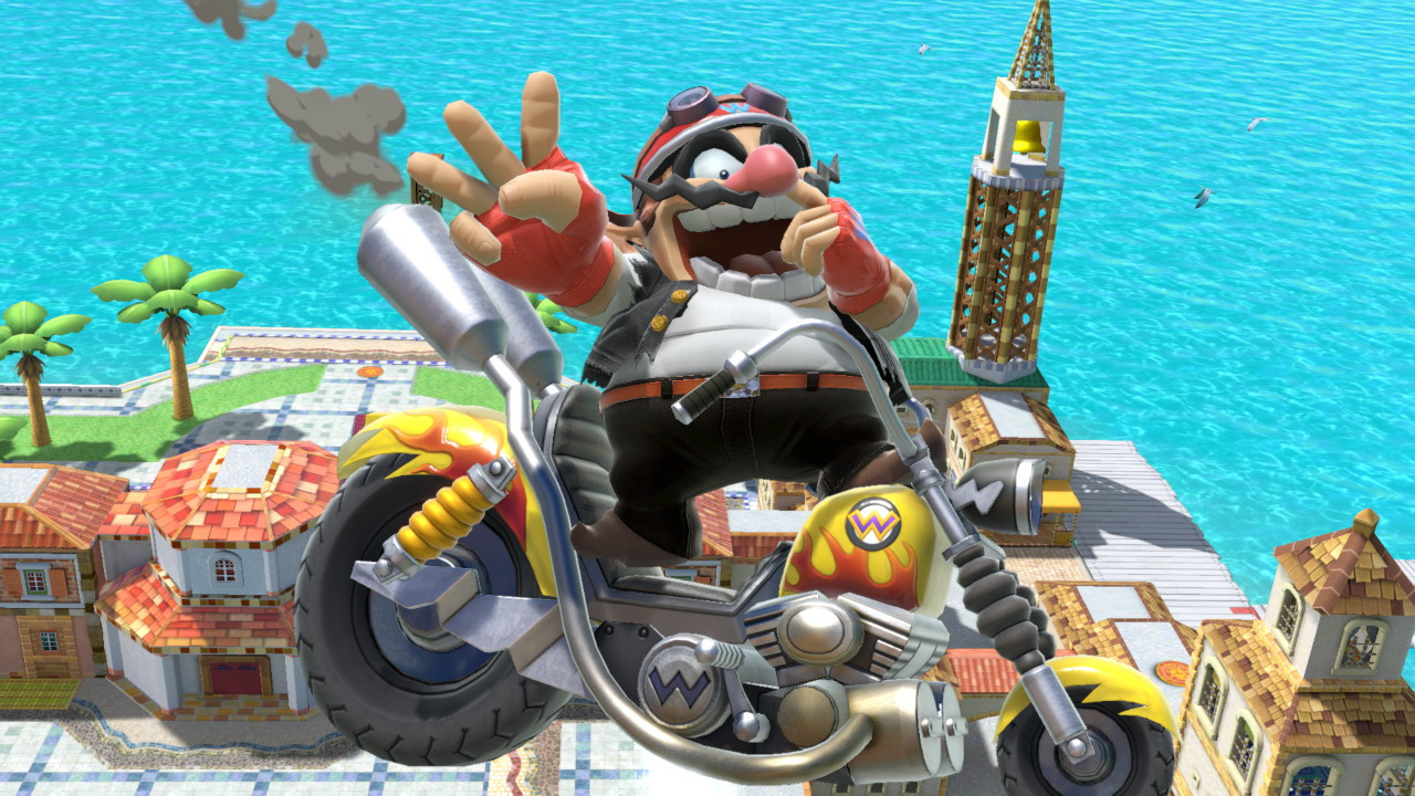 Black/Red Biker Wario (Super Smash Bros. Brawl) Mod for Super Smash ...