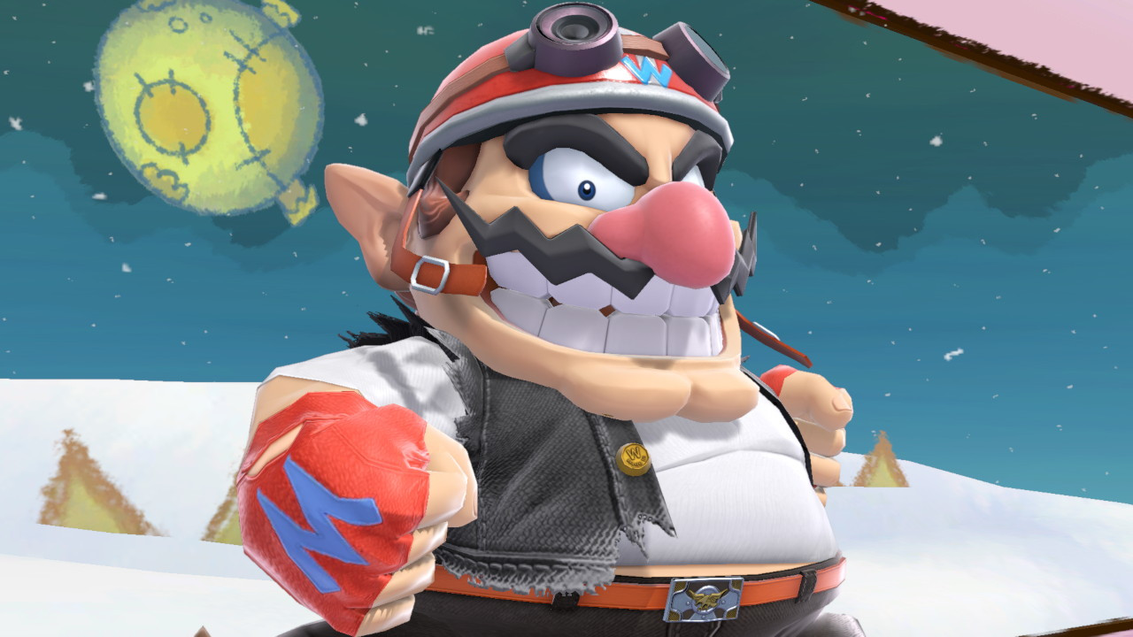 Black/Red Biker Wario (Super Smash Bros. Brawl) Mod for Super Smash ...